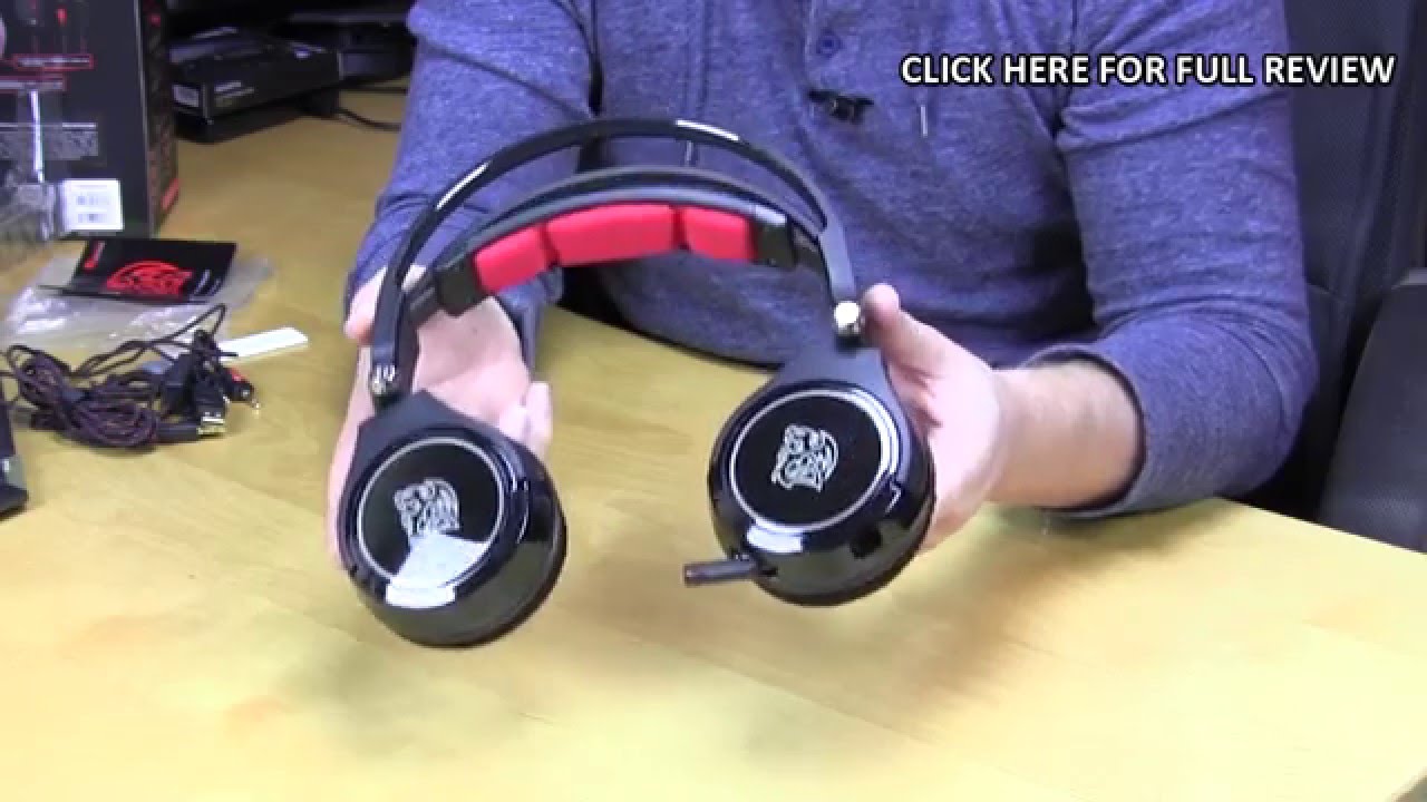 Tt eSPORTS Cronos AD gaming headset unboxing & overview