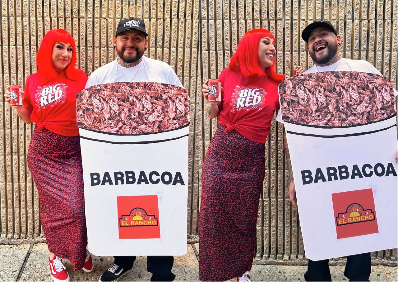 S.A. couple gives Halloween a Big Red and barbacoa twist