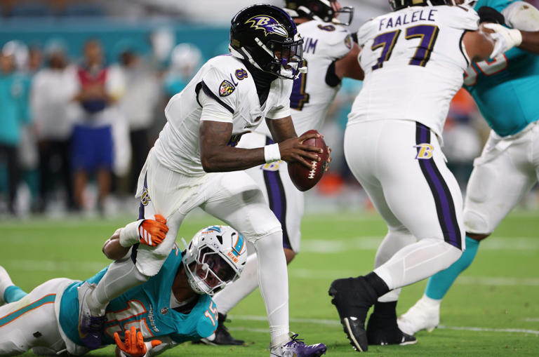 Lamar Jackson, with 4 TDs at Miami Dolphins, 'felt like I couldn't lose ...