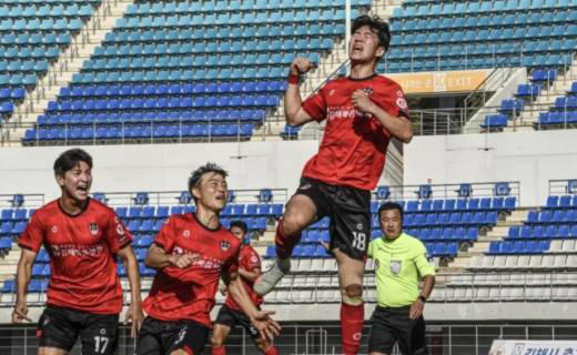 김해FC, K3 정상 ‘9부 능선’
