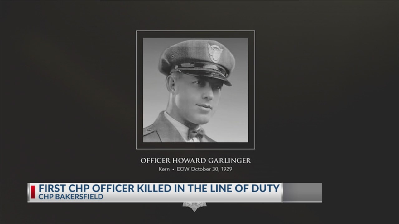 CHP remembers its first officer killed in the line of duty