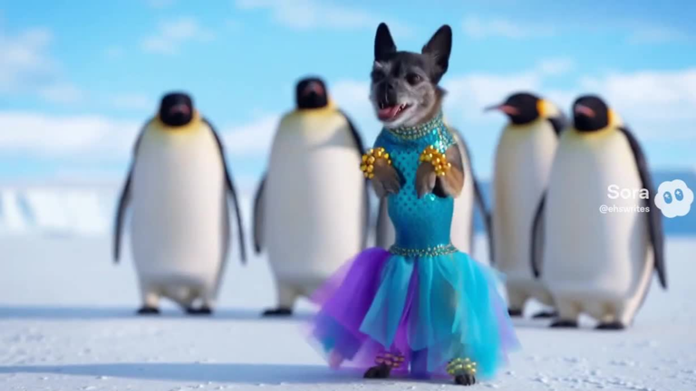 I tried Sora’s Character Cameos and now my dog thinks she’s a movie star