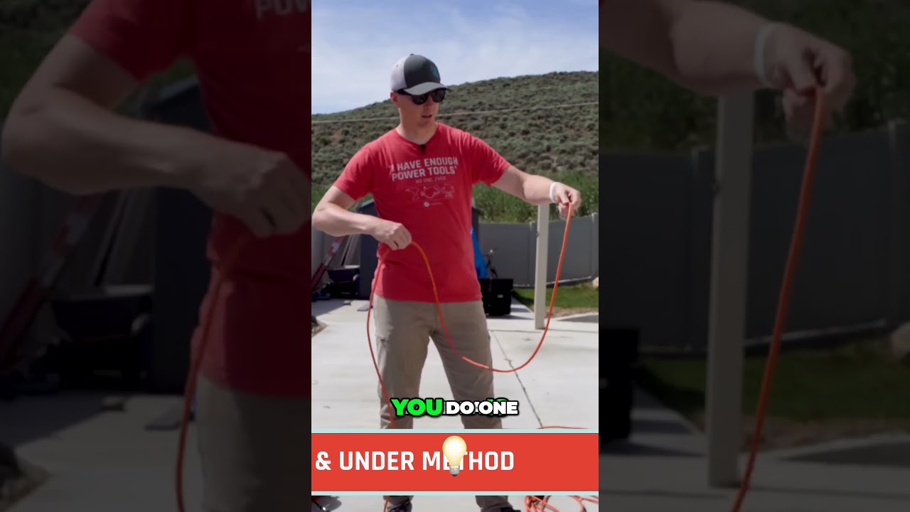 Mastering extension cord loops: Unleashing your wrist twisting technique