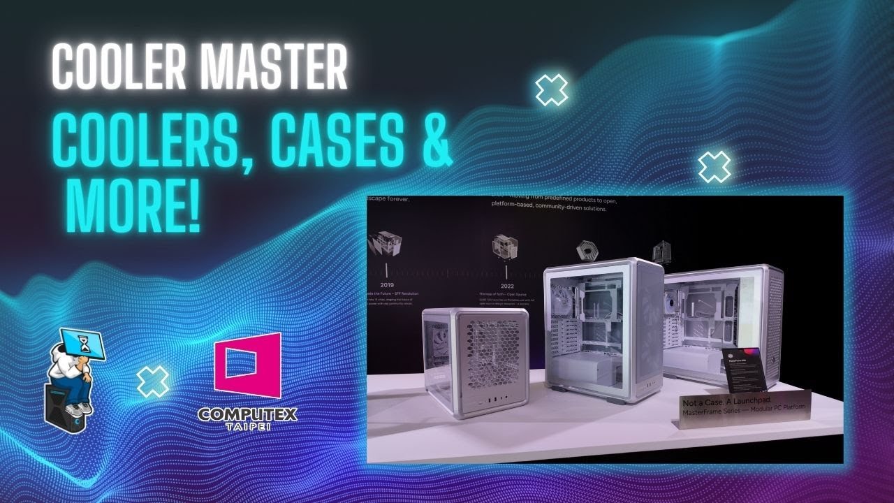 Cooler Master at Computex 2025: New coolers, cases & more!