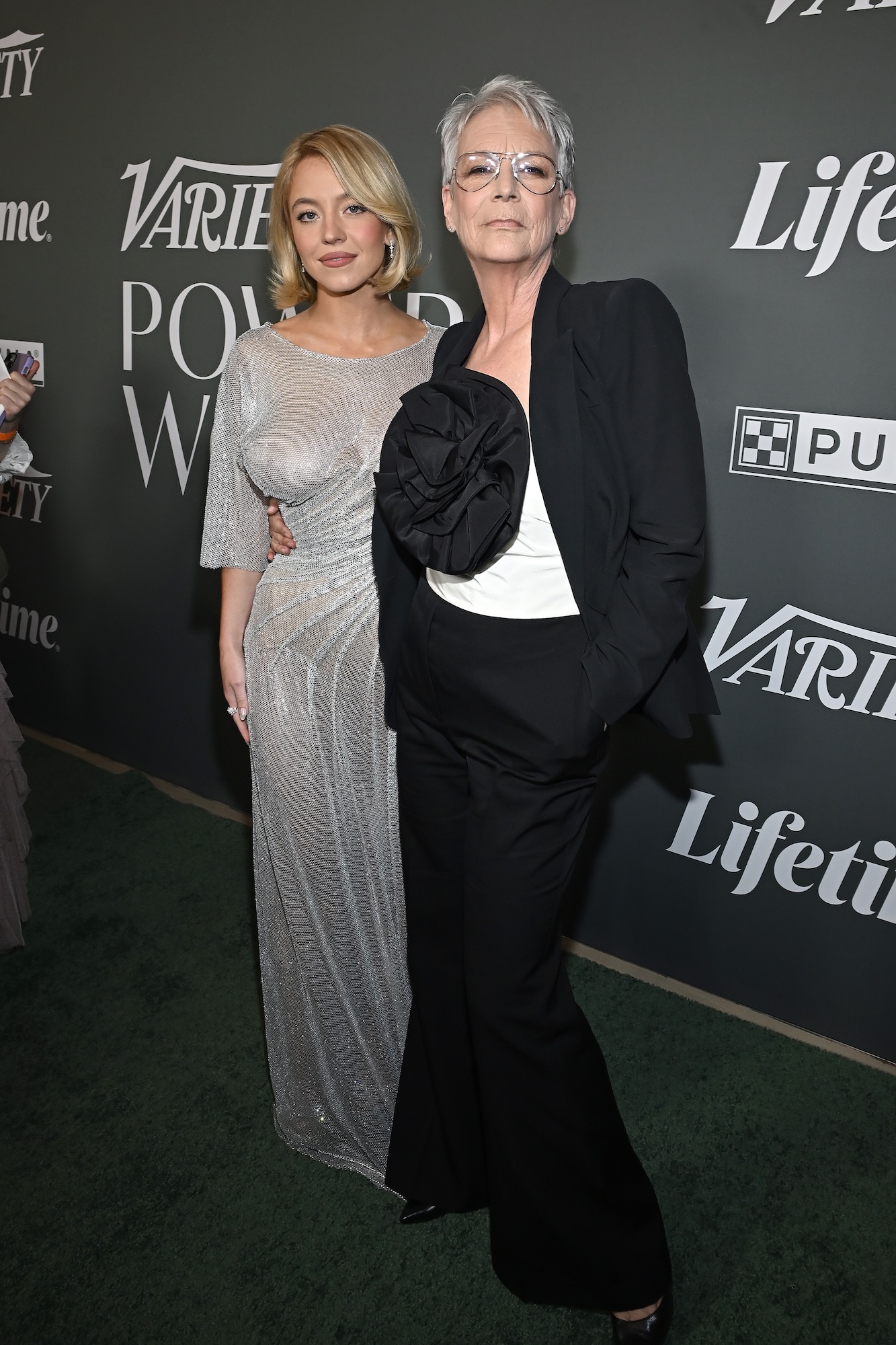 Jamie Lee Curtis Reacts to Sydney Sweeney's Sheer Dress at Variety Event