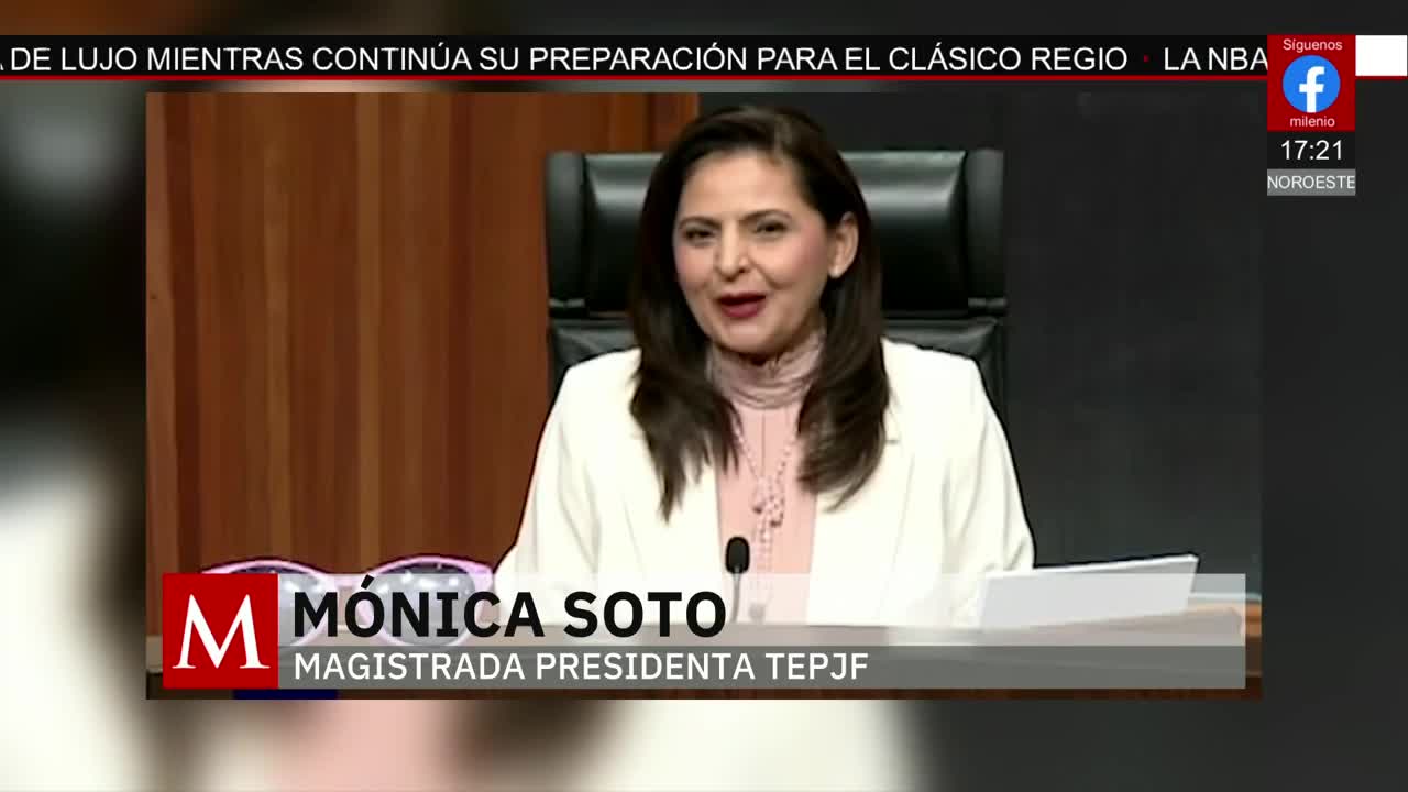 La sala superior despide a la magistrada Janine Otálora en su última sesión