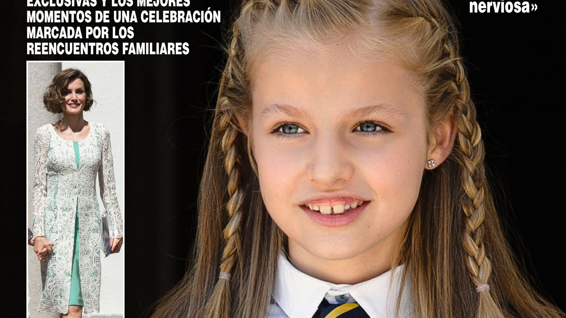 Leonor, una princesa de portada ¡HOLA!: de sus primeros pasos en el cole a sus últimos en el ...