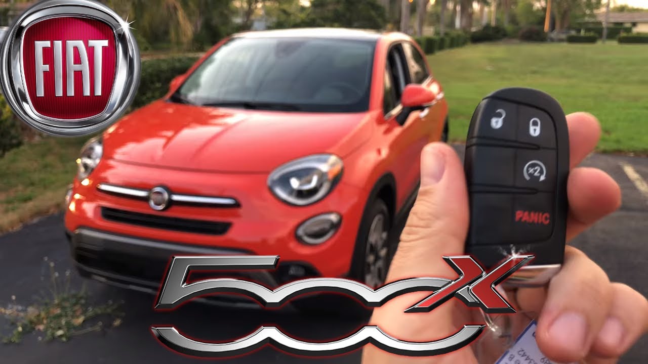 Fiat 500X Trekking Plus AWD 2020 encendido