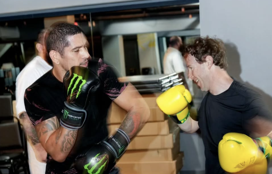 Fans React As Alex Pereira Trains With Mark Zuckerberg – ‘Elon Ducked ...