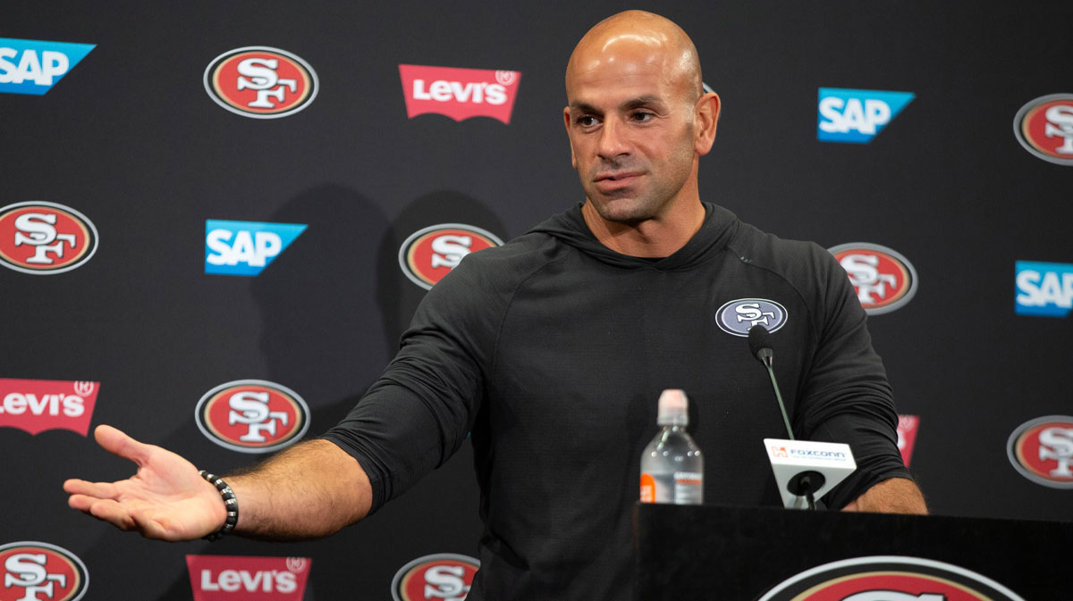 Why 49ers’ Robert Saleh doesn’t blame Brian Daboll for Jaxson Dart blue ...