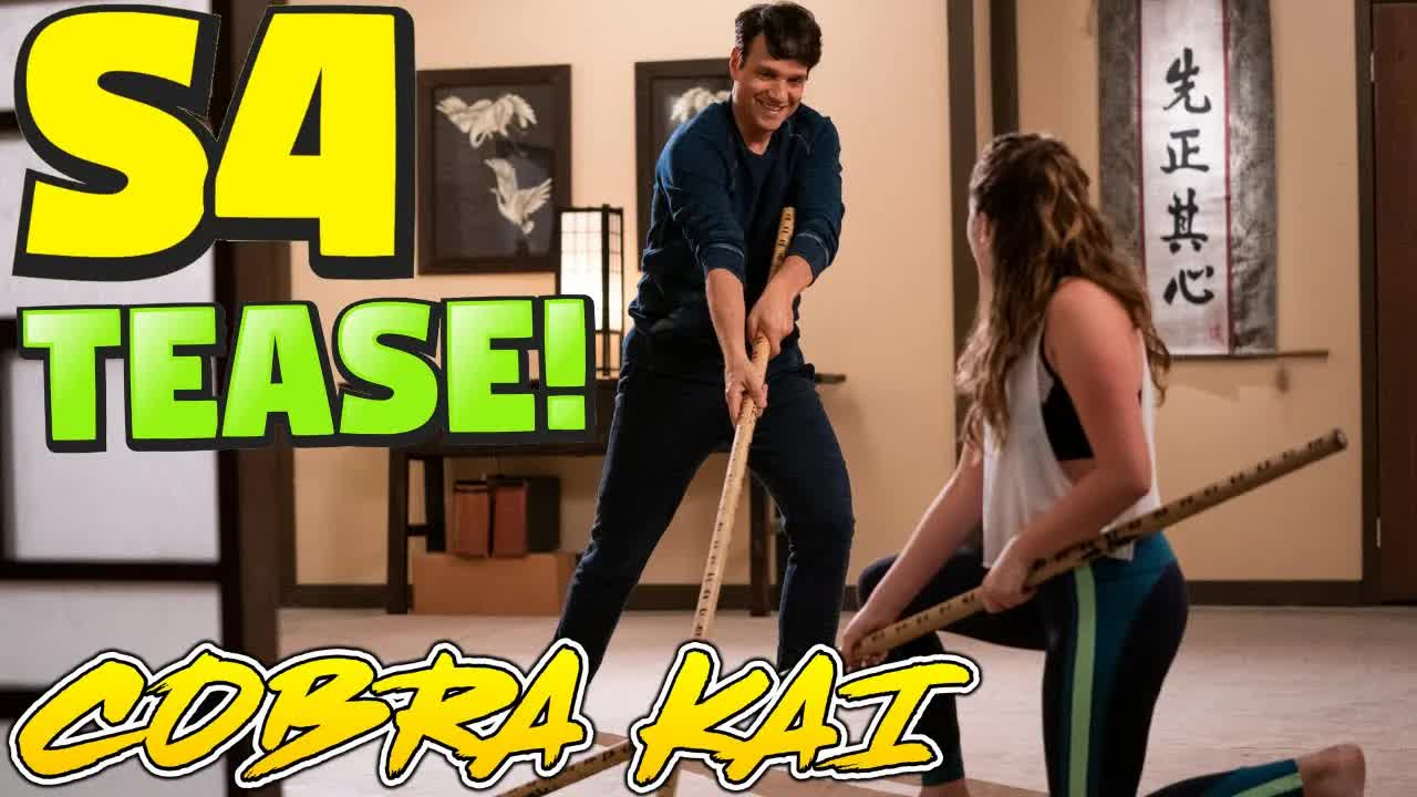 Cobra Kai season 4 tease!