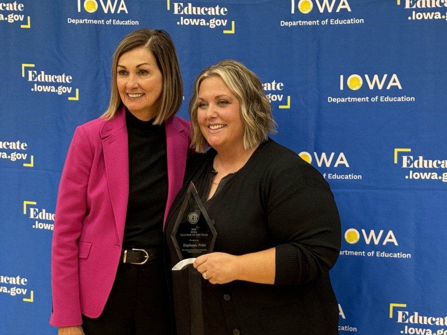 Sheldon teacher named 2026 Iowa Teacher of the Year