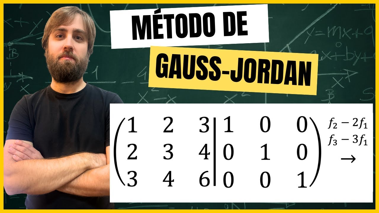 Matriz Inversa por Gauss-Jordan | Cálculo Paso a Paso