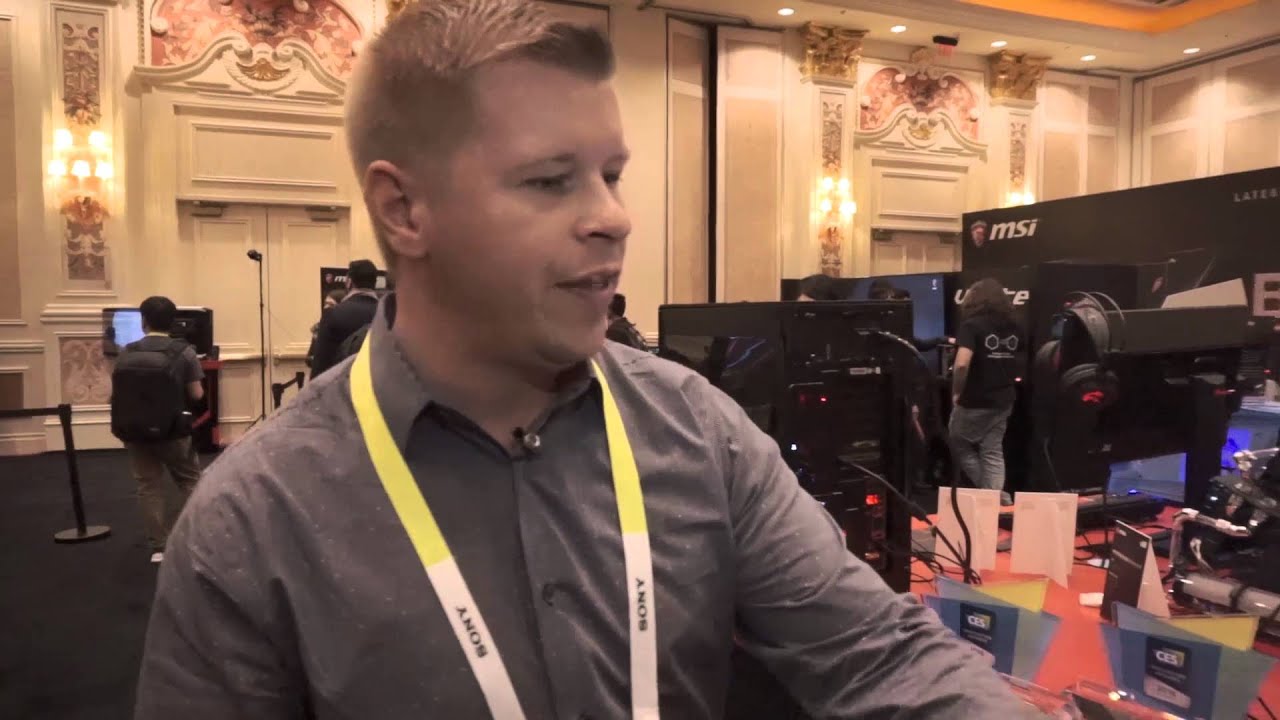 MSI gaming 27XT all-in-one PC @ CES 2016