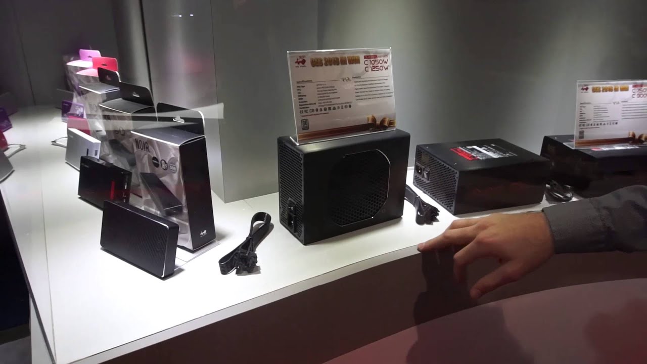 In Win Classic Series power supplies @ CES 2016