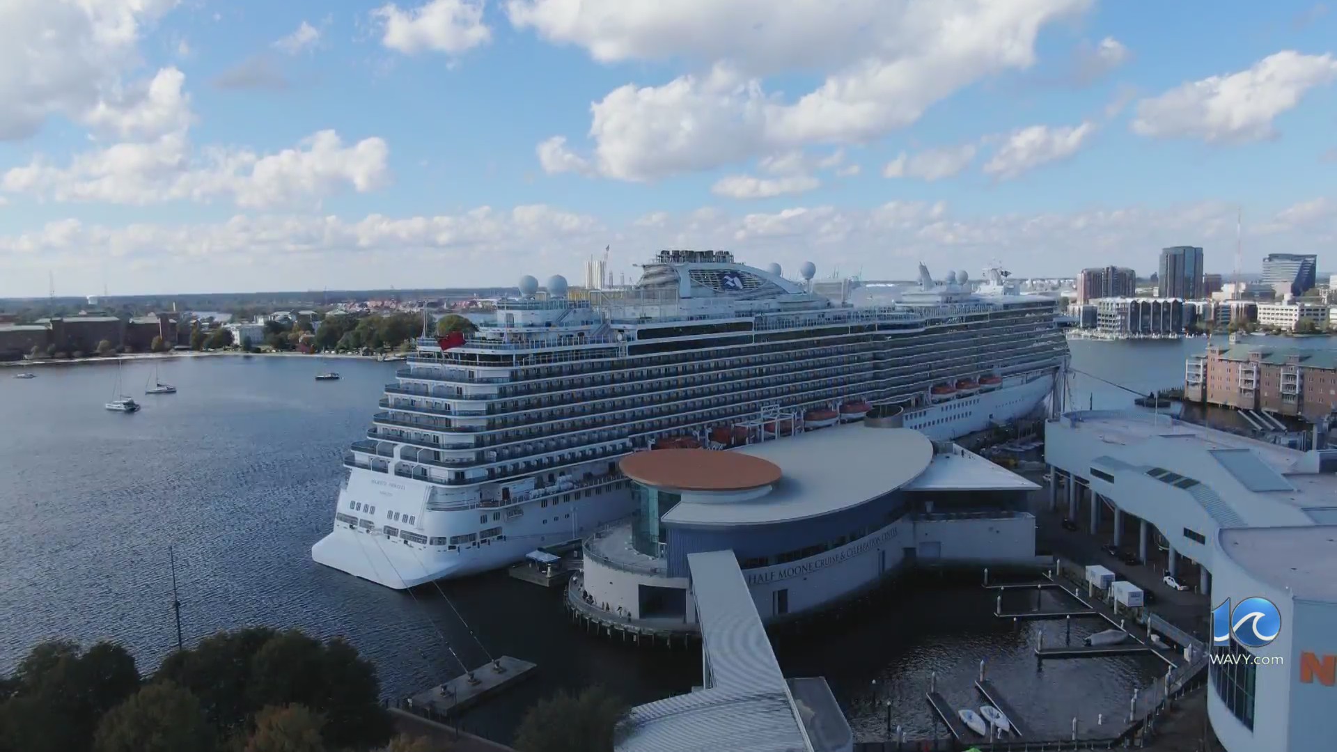 Majestic Princess makes port stop in Norfolk