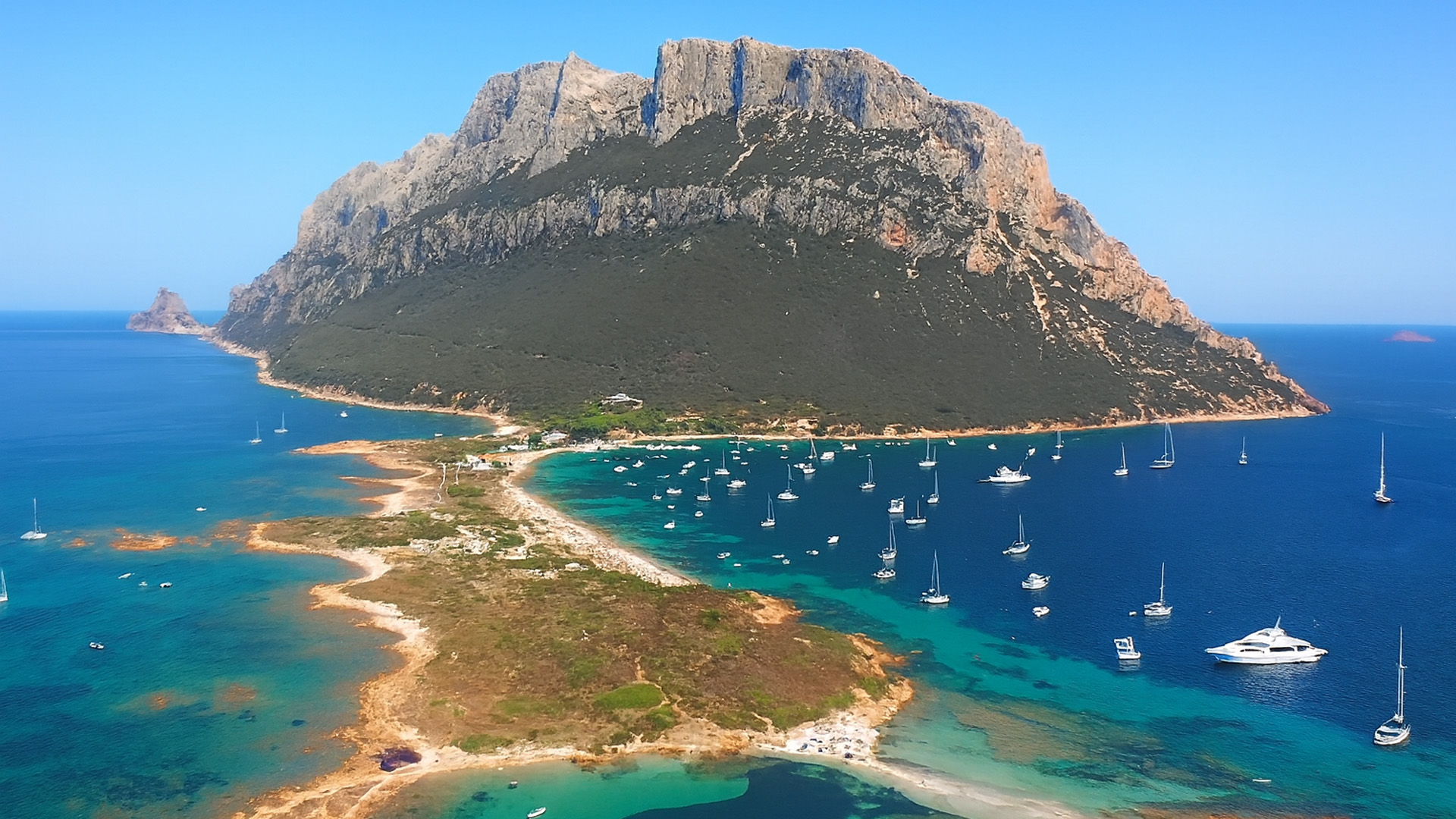 La isla que parece una montaña