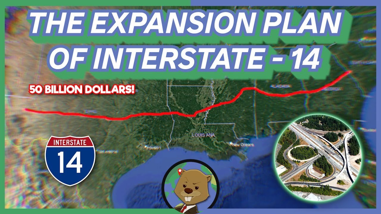 The Uncertain Future Of Texas's $50+ Billion Superhighway (Interstate 14)