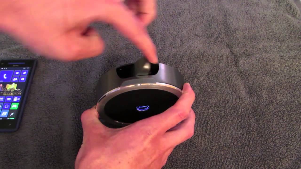 LUXA2 GroovyR 360° micro wireless wall mount speaker unboxing & overview