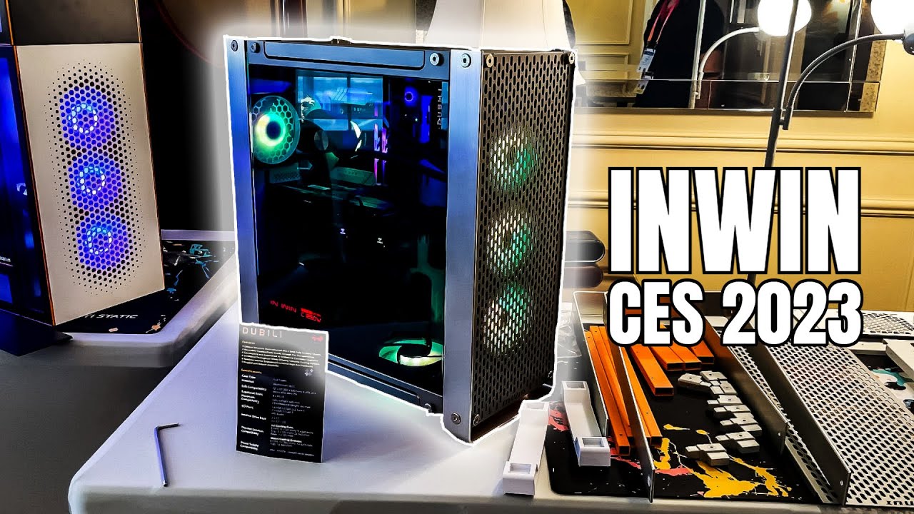The new In Win cases you build yourself!