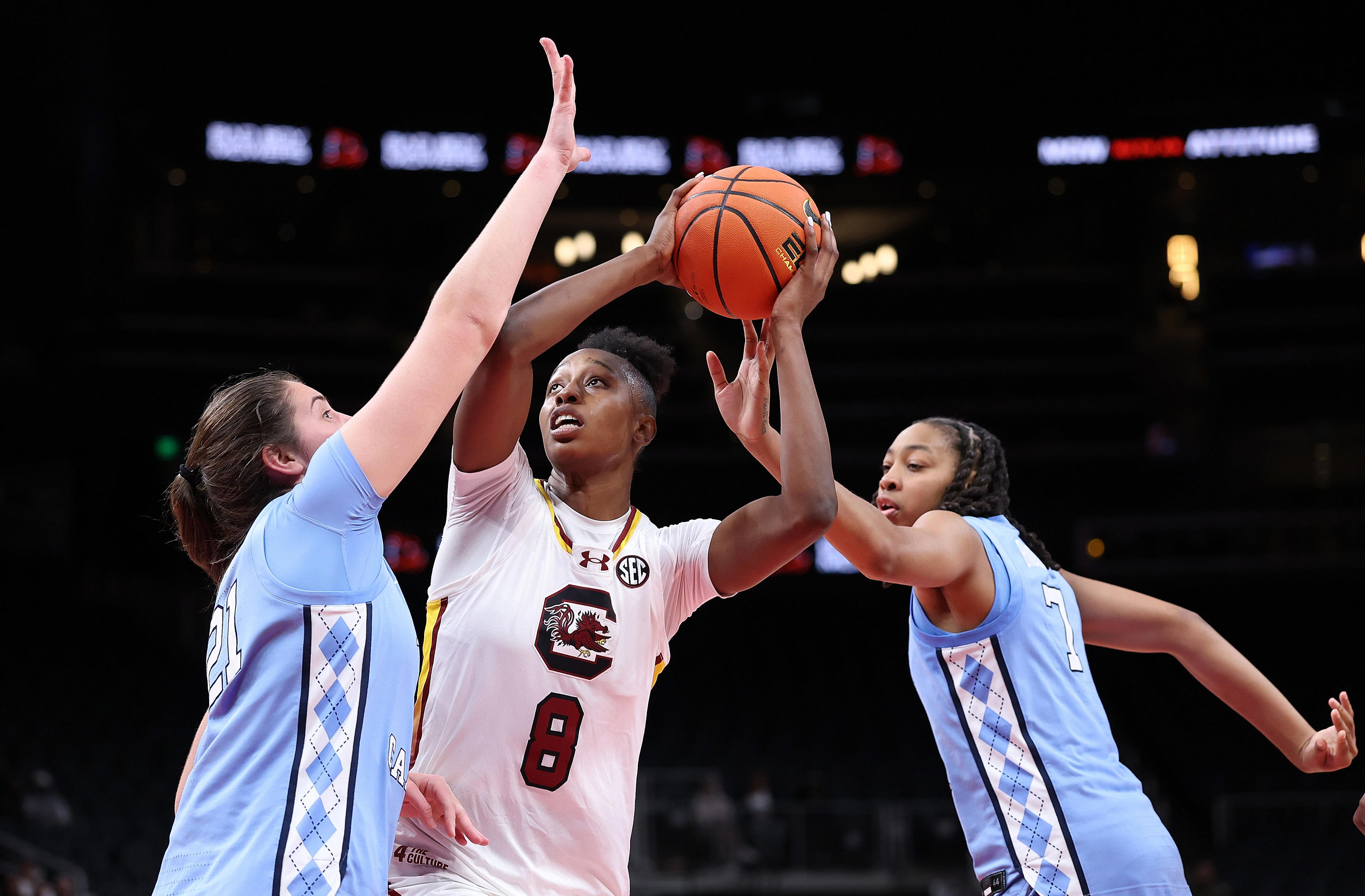 South Carolina women's basketball vs Bowling Green score: Joyce Edwards ...