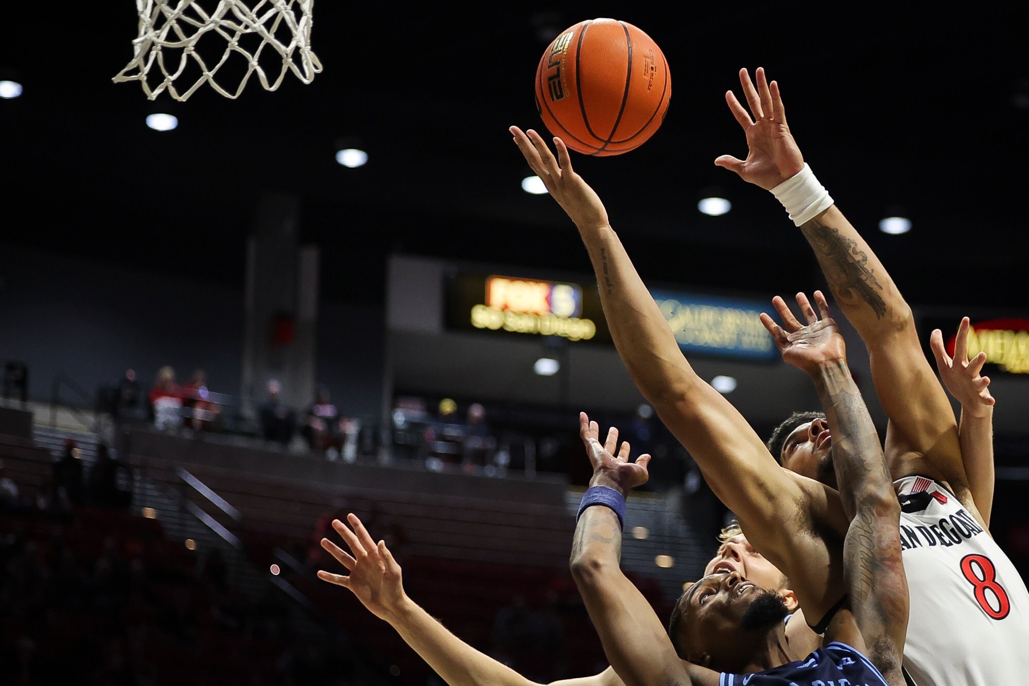 As stars sit, Aztecs rout USD in final exhibition before Tuesday’s opener