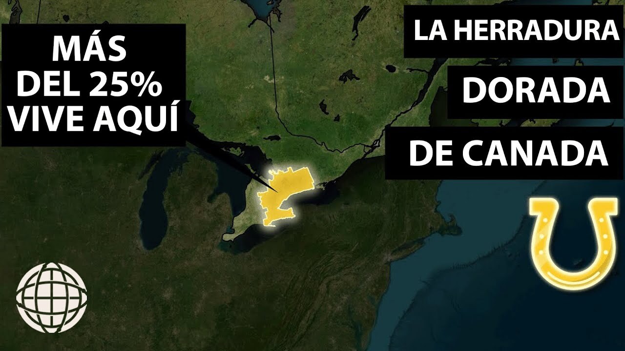 Por Qué Tantos Canadienses Viven en Esta Pequeña Área (La Herradura Dorada)