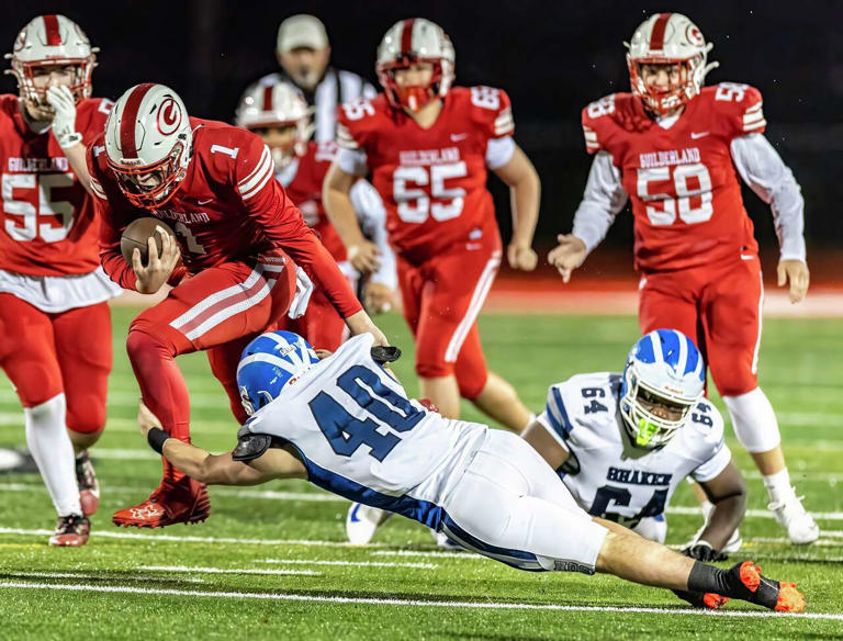Guilderland football defeats Shaker in back-and-forth battle