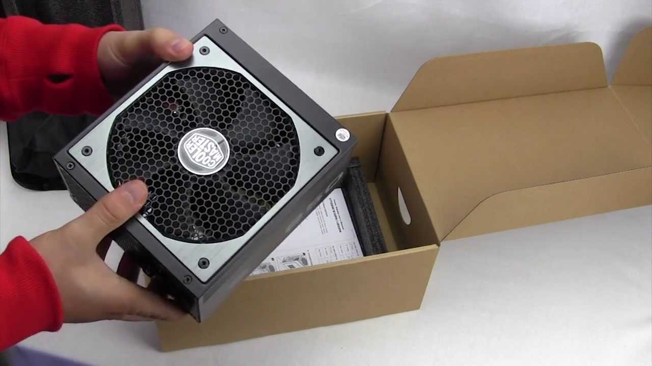 Cooler Master V850 power supply unboxing & overview