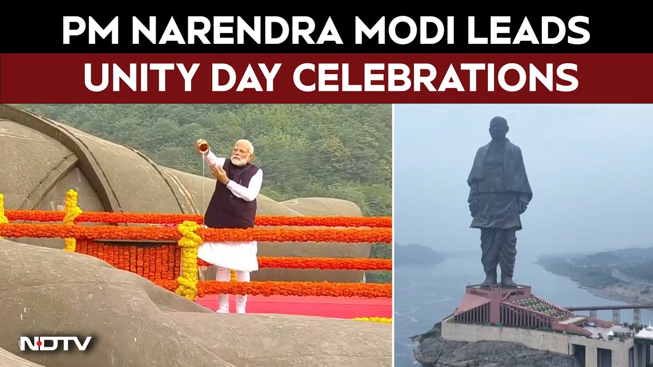 PM Modi Leads National Unity Day Celebrations, Pays Tribute to Sardar ...