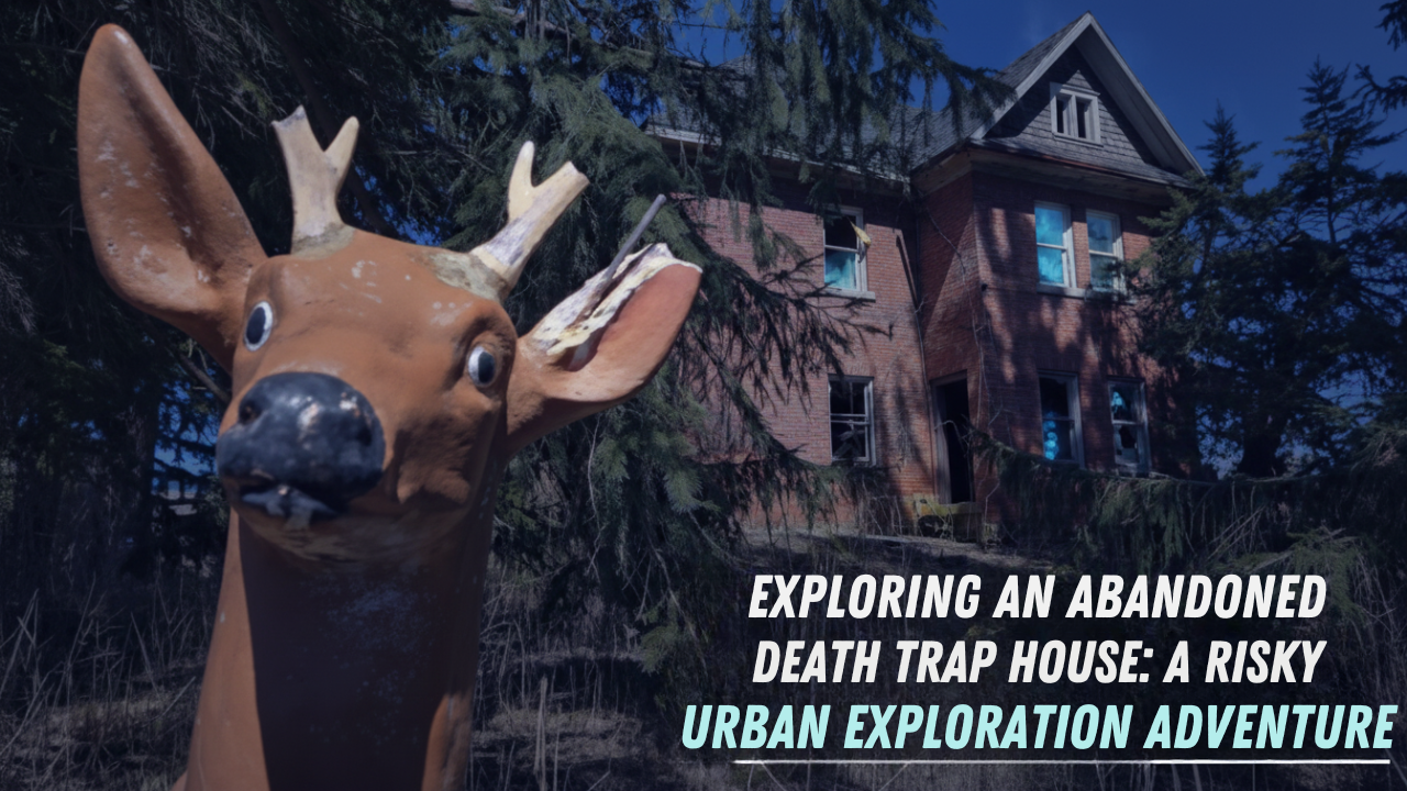Exploring an Abandoned Death Trap House: A Risky Urban Exploration ...
