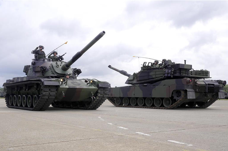 28輛M1A2T上線！ 陸軍「地表最強戰車營」盛大成軍