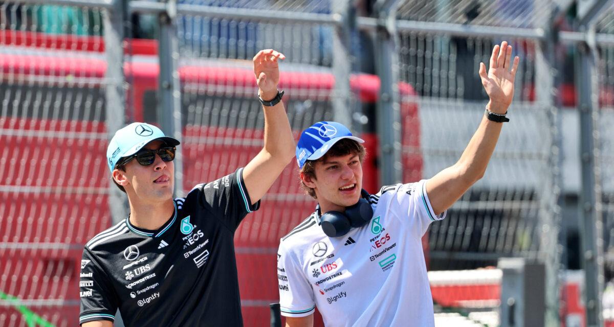 Mercedes : Russell s’explique sur l’échange de place avec Kimi Antonelli