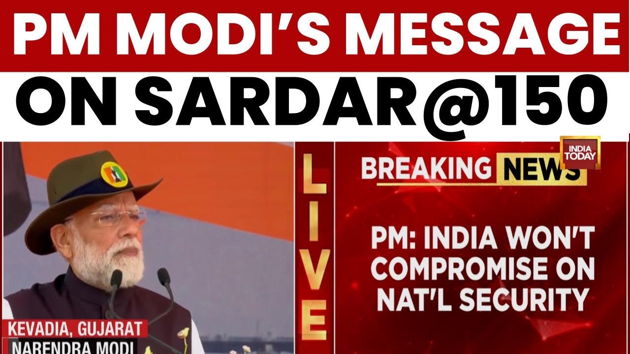 PM Modi's Pledge On Unity Day: We Will Drive Every Single Infiltrator ...