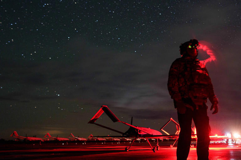 Built in the shadows and launched at night, Ukraine's long-range drones ...