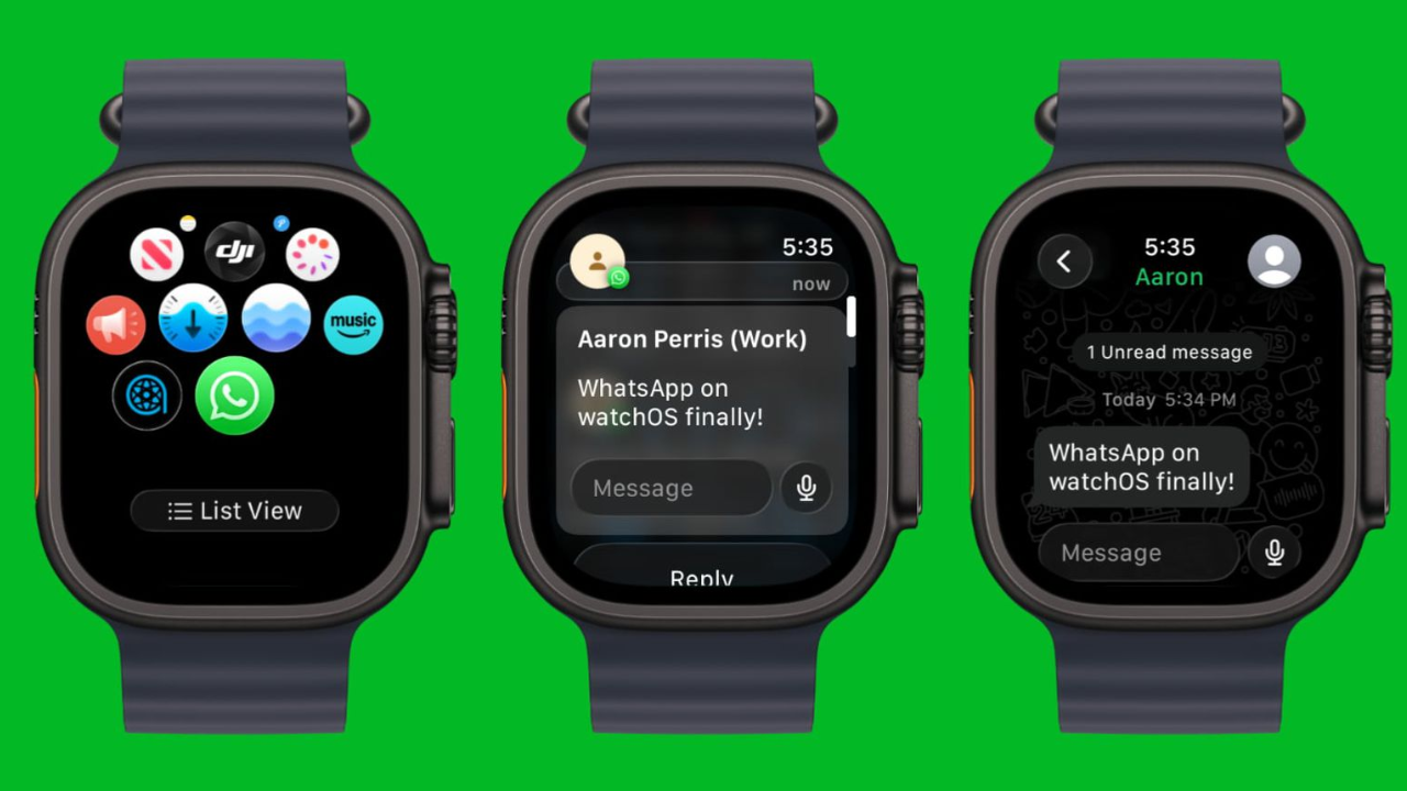 WhatsApp Testing Its First Apple Watch App With Messaging, Reactions ...