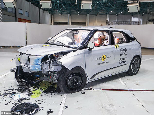 Concerns over safety of Chinese cars after one crumped in crash tests