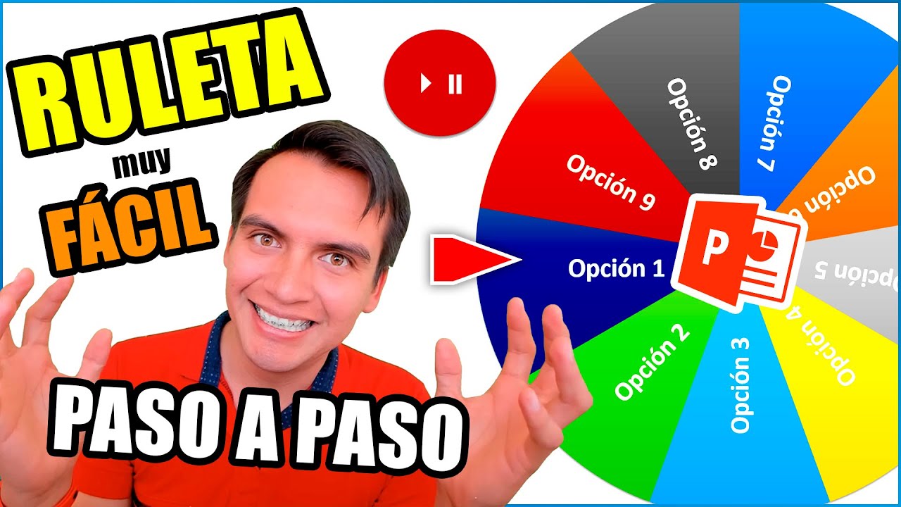 Cómo Hacer una Ruleta Interactiva en PowerPoint Como un Experto