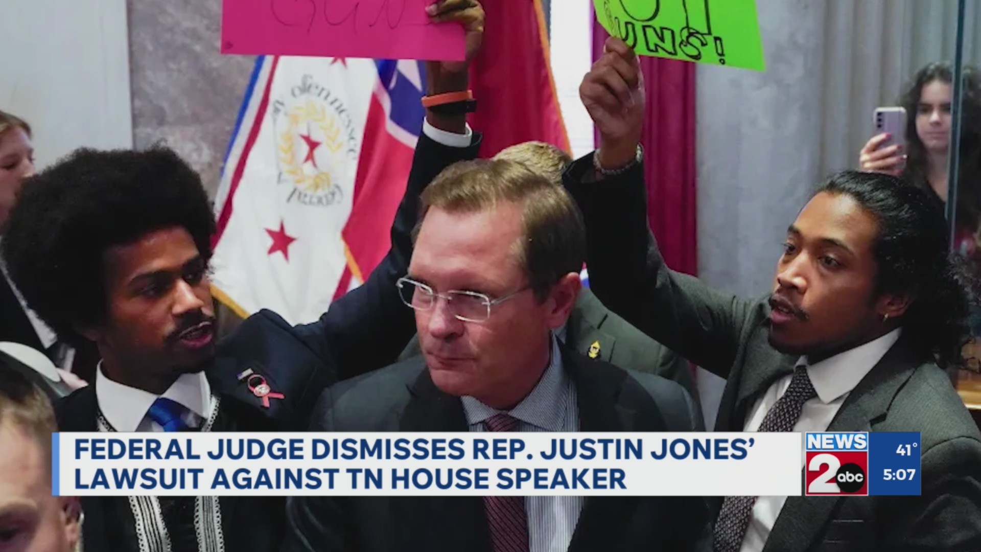 Federal judge dismisses Tennessee 3 Rep. Justin Jones’ lawsuit