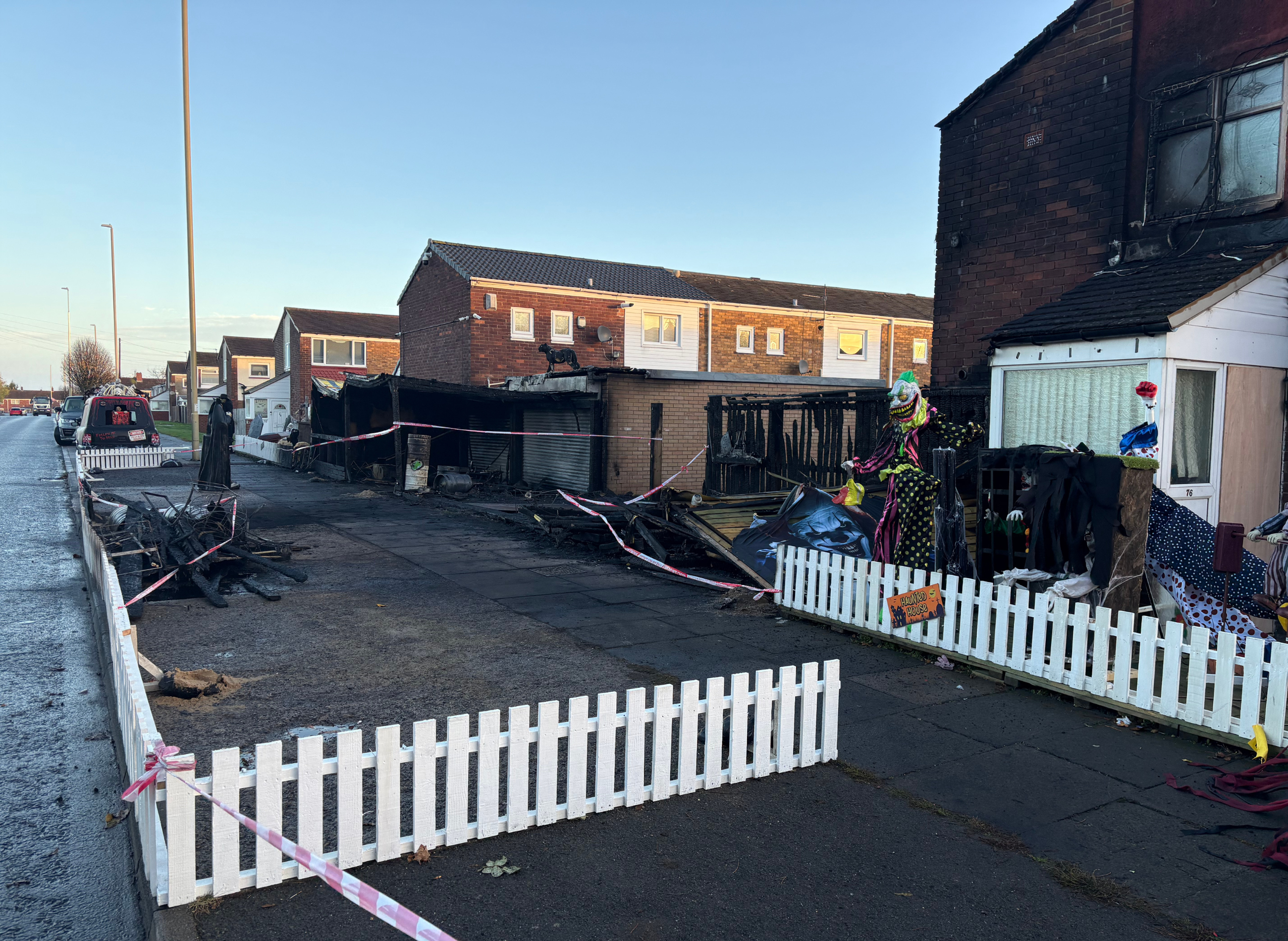 Fundraising page set up after popular South Shields Halloween display ...