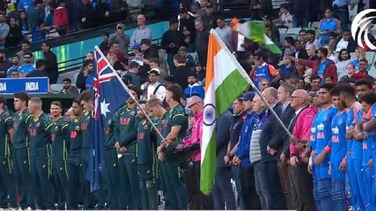 India, Australia players pay tribute to Ben Austin, observe minute’s ...