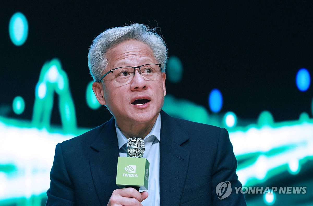 Nvidia CEO in Gyeongju