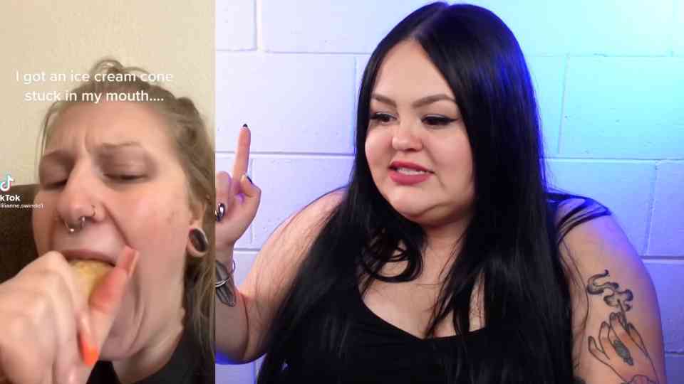 Celina cannot stop laughing at these fails