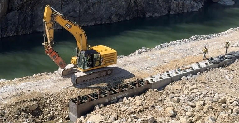 Answer Man: What are huge steel boxes on I-40 near NC-TN line for ...