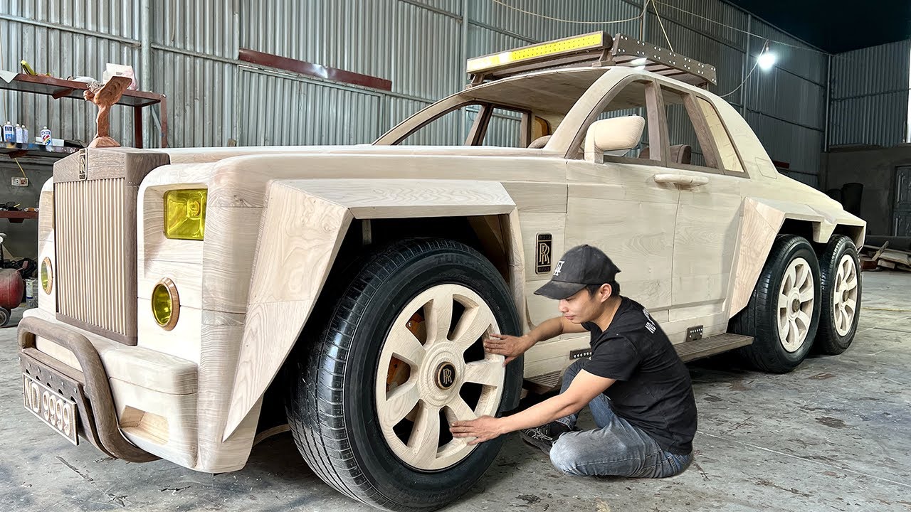 Building The World's Most Special ROLL ROYCE 6x6 For My Son (original ...