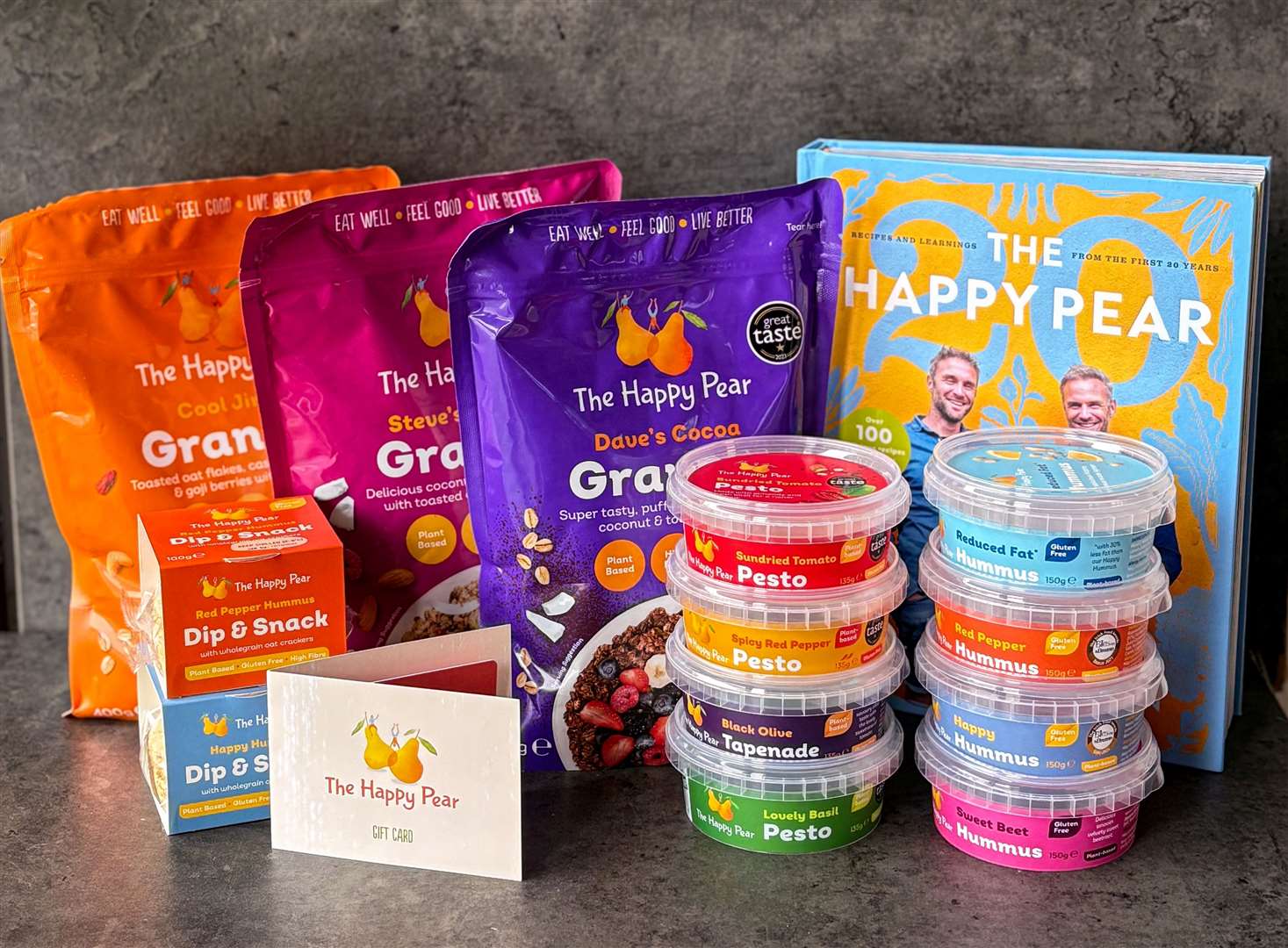 Win: £100 of plant-based products and recipes from The Happy Pear