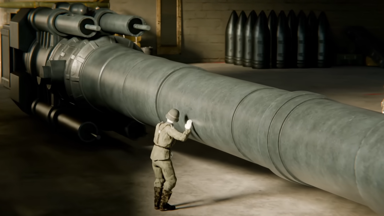 How the Nazis built the largest weapon ever