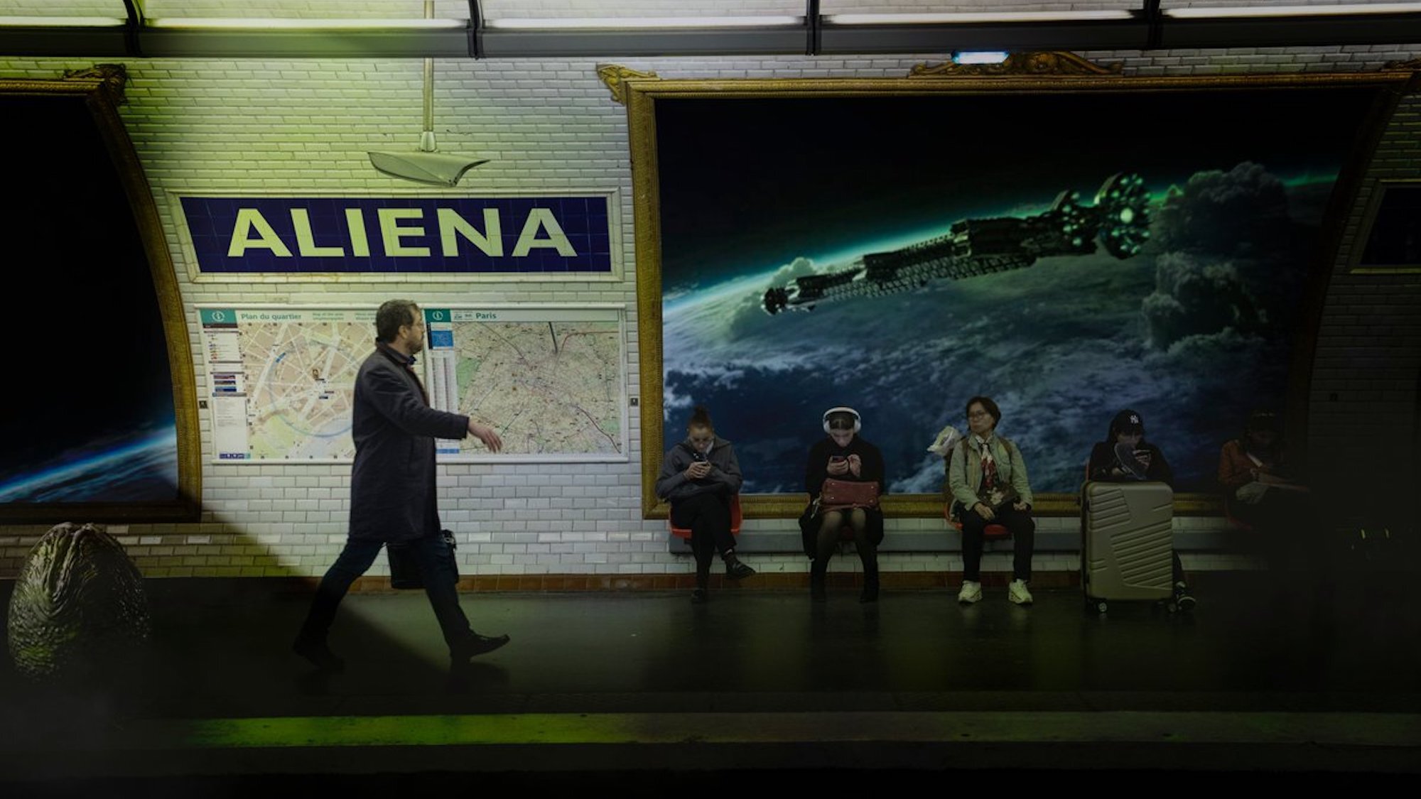 Le métro se transforme pour Halloween et devient super flippant