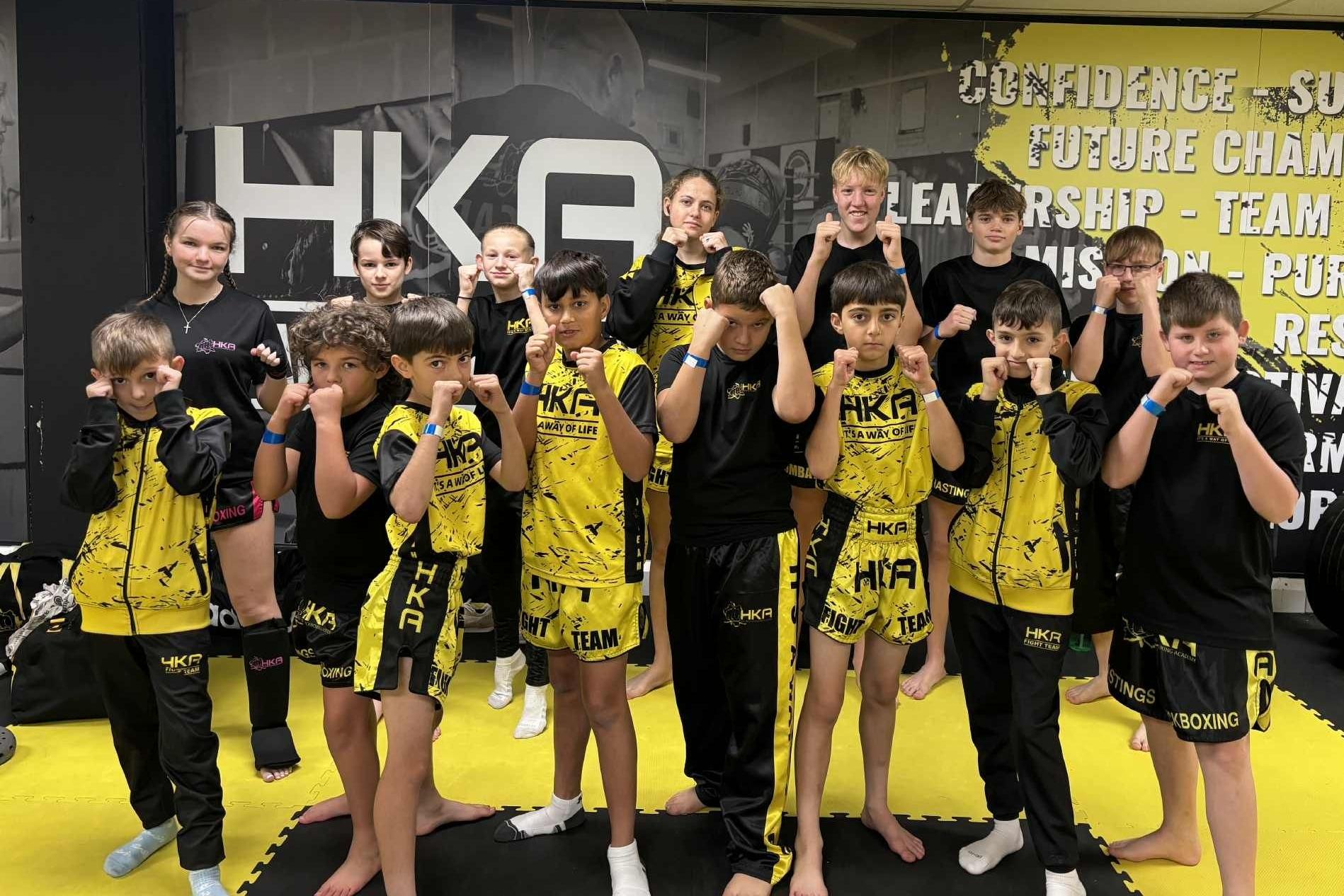 Hastings Kombat Academy host action-packed light contact day show