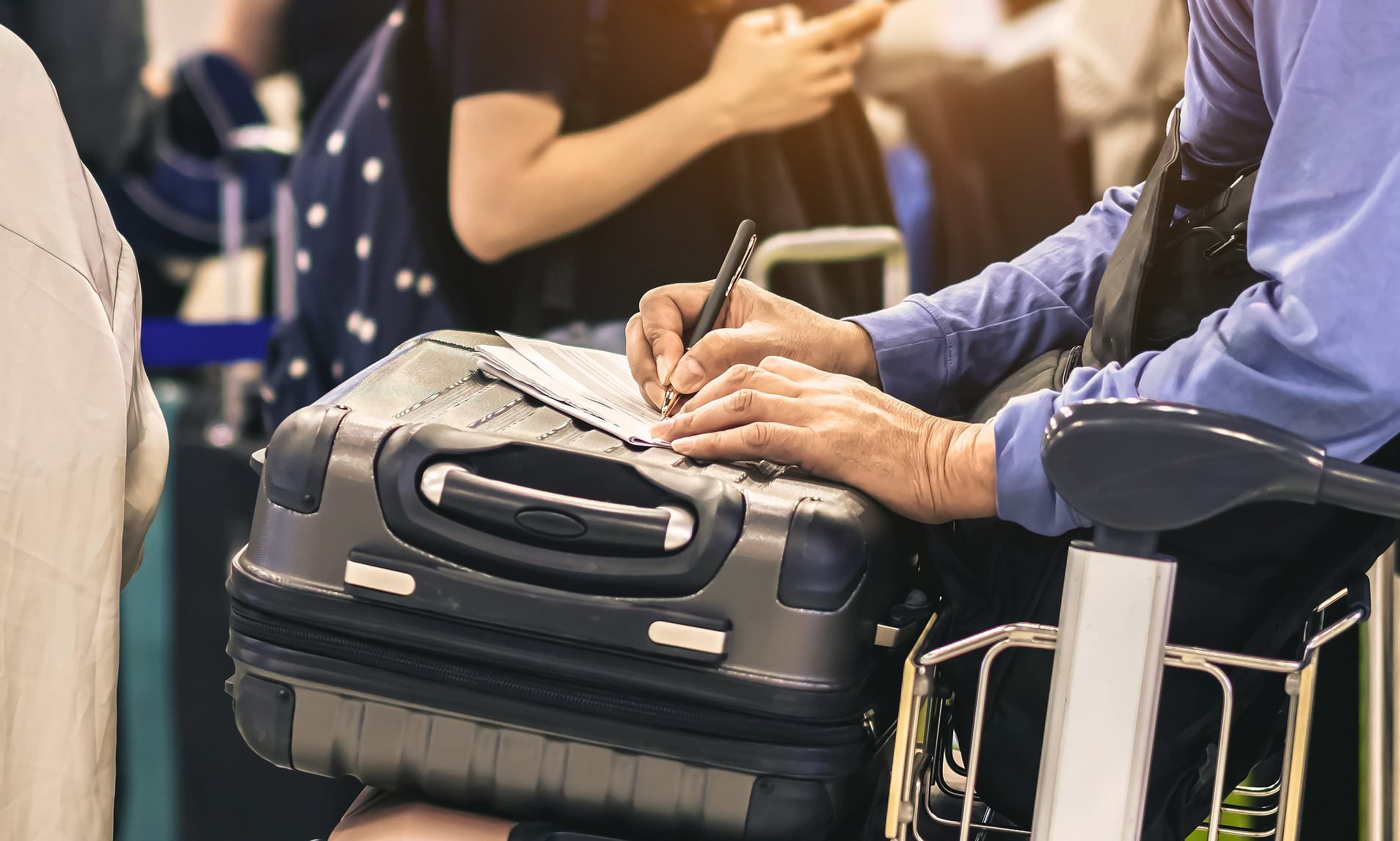 Why you should ALWAYS bring a pen on holiday